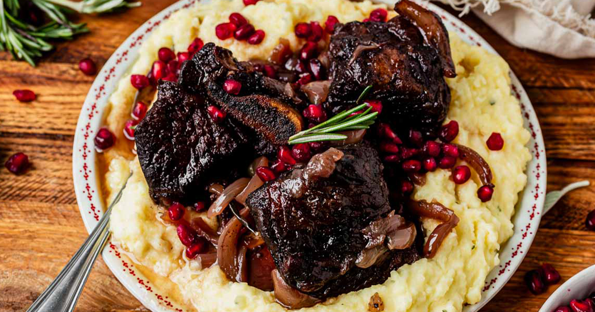 Pomegranate Short Ribs